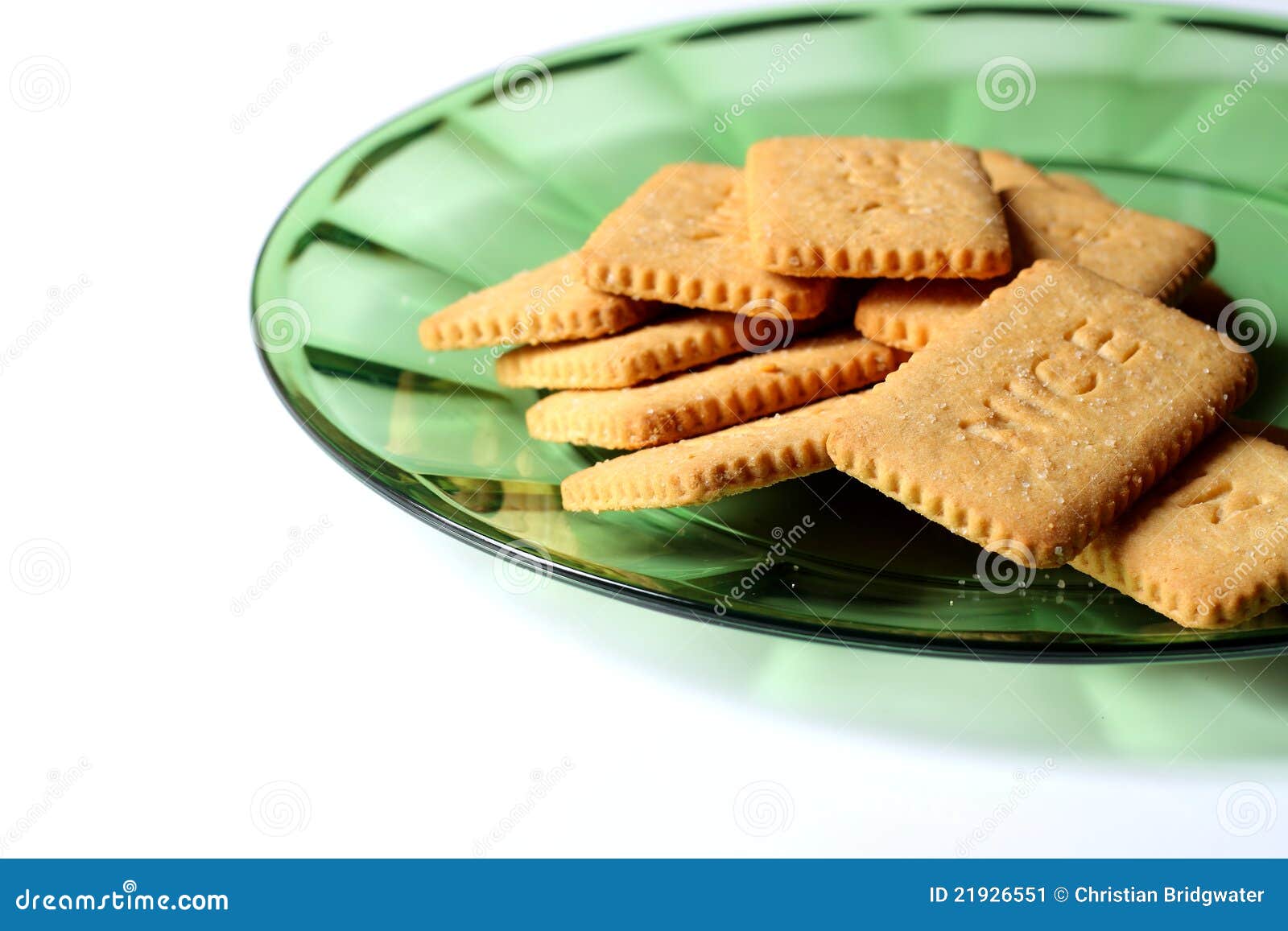 Biscuits on a plate stock image. Image of sugar, cookies - 21926551
