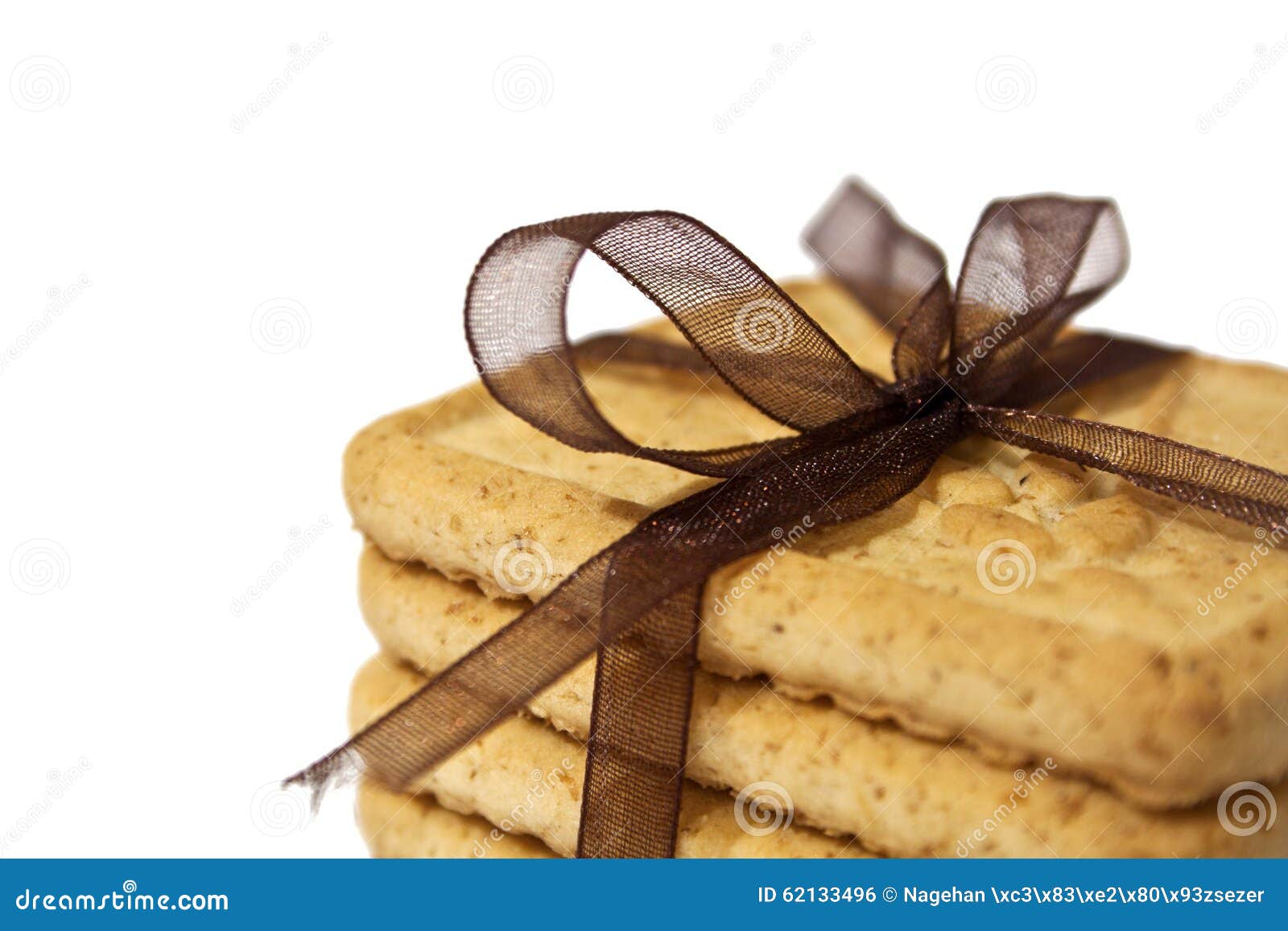 Biscuits stock photo. Image of ribbons, cute, ribbon - 62133496