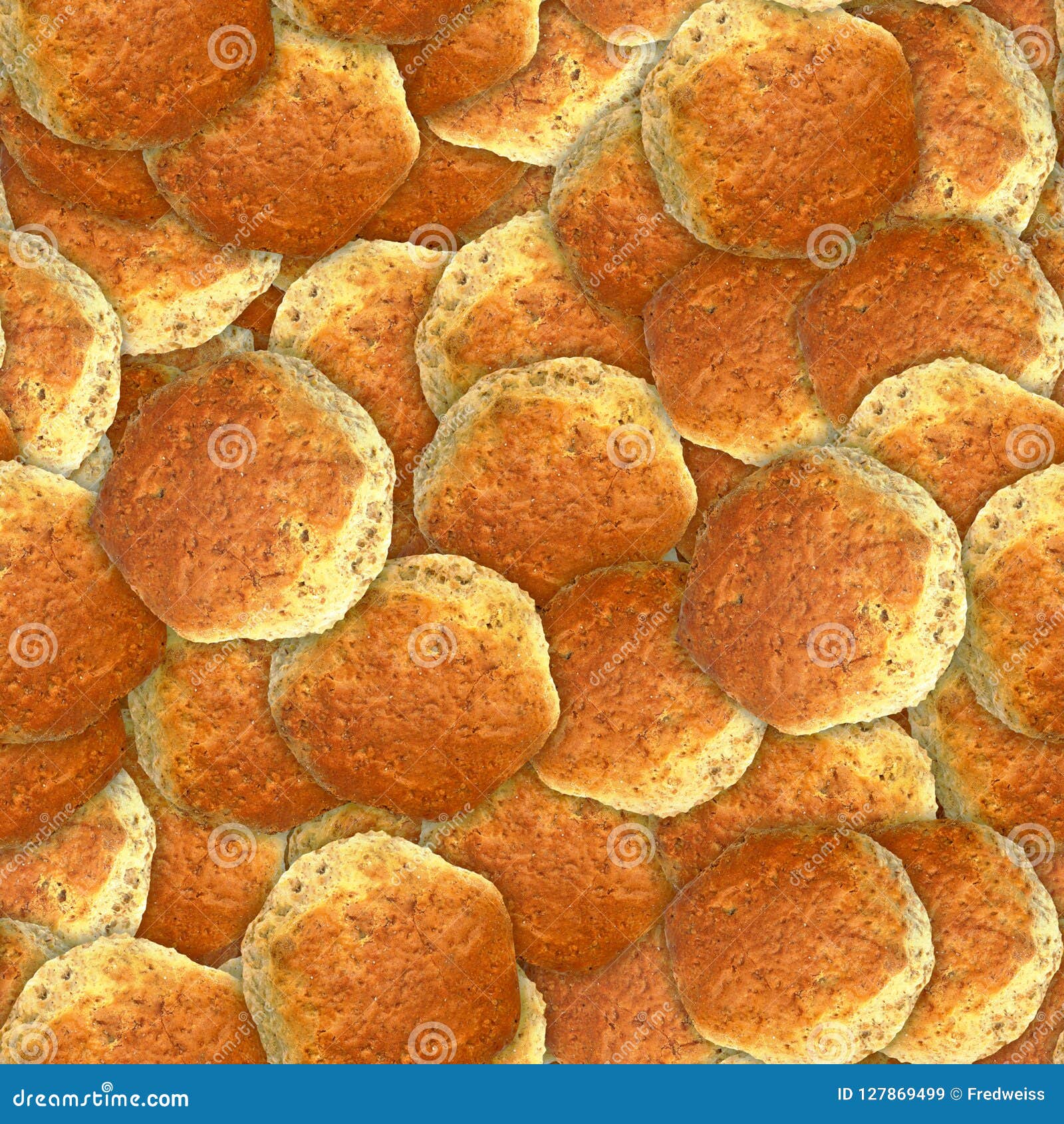 Biscuits Seamless Texture Tile Stock Image - Image of roll, texture ...