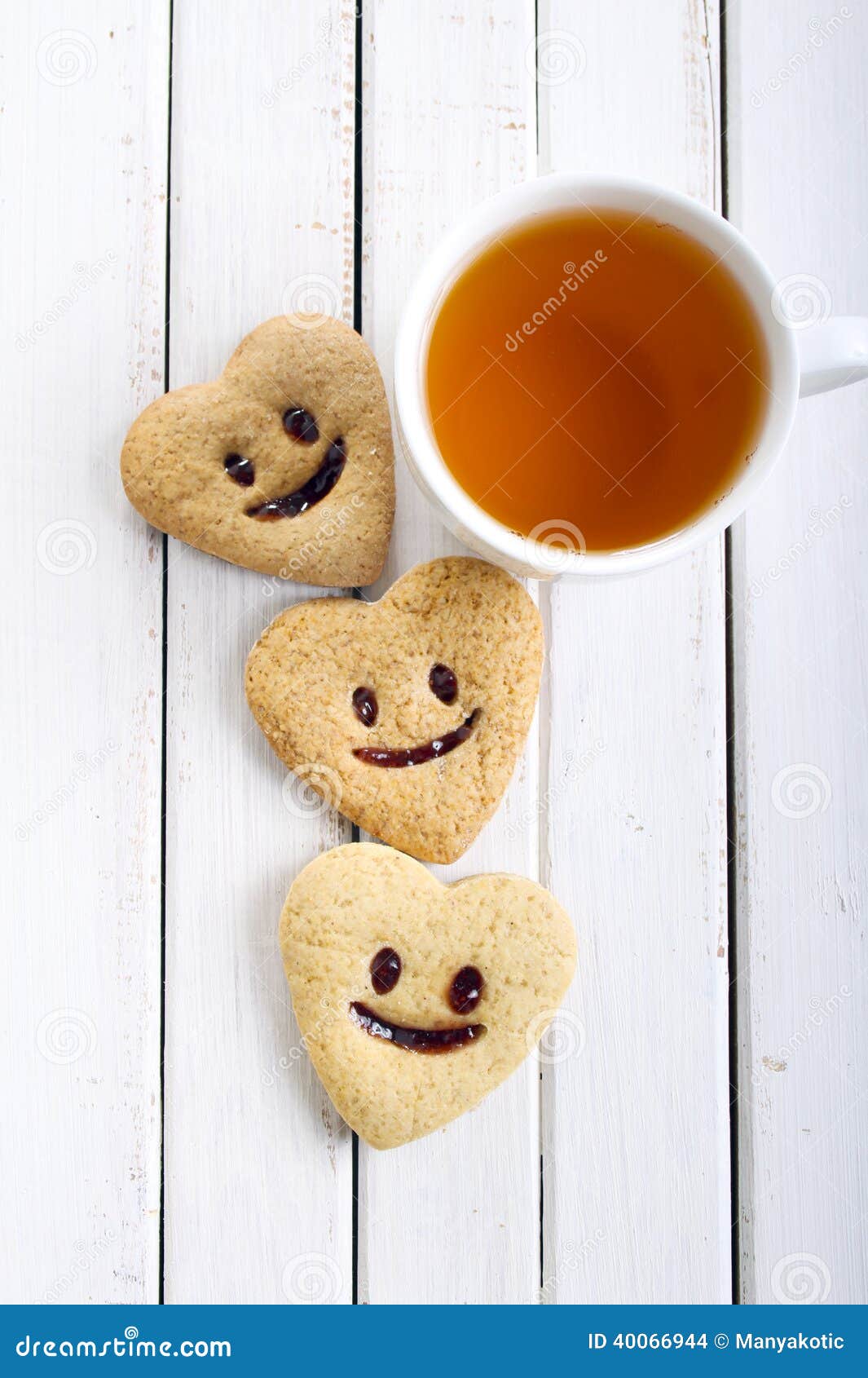 Biscuits with smile stock photo. Image of funny, handmade - 40066944