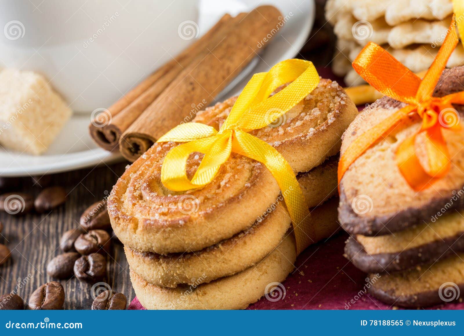 Biscuits on table stock image. Image of celebration, beans - 78188565