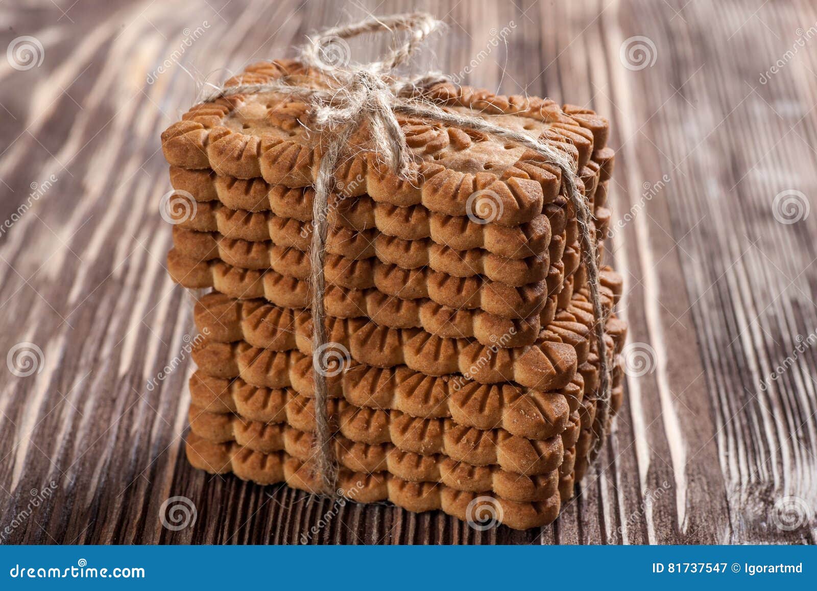 Biscuits on table stock image. Image of crushed, tasty - 81737547