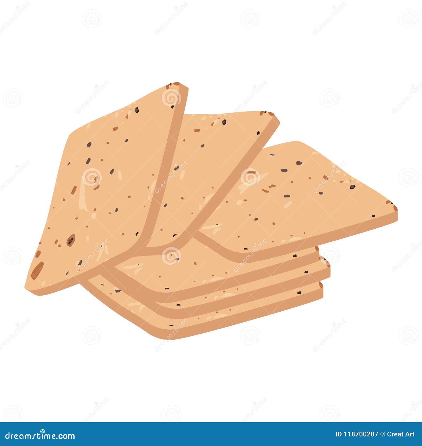 Biscuits. Vector Biscuits Illustration Stock Vector - Illustration of ...