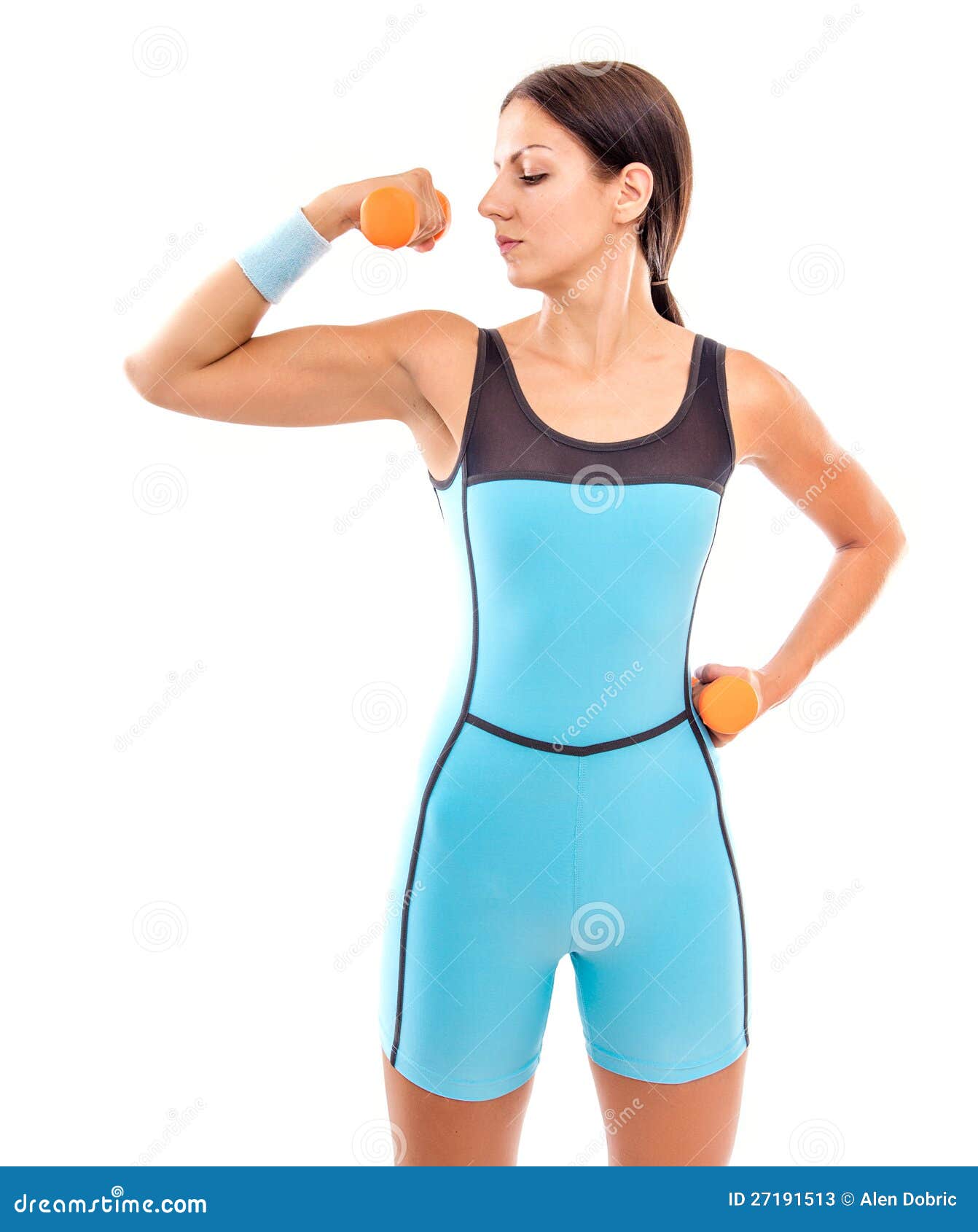 Biseps stock image. Image of body, strong, person, young - 27191513