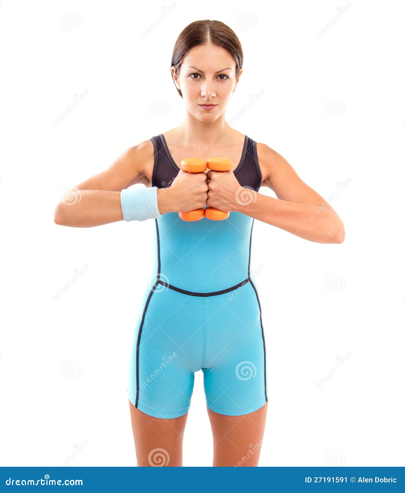 Biseps stock image. Image of exercise, isolated, body - 27191591