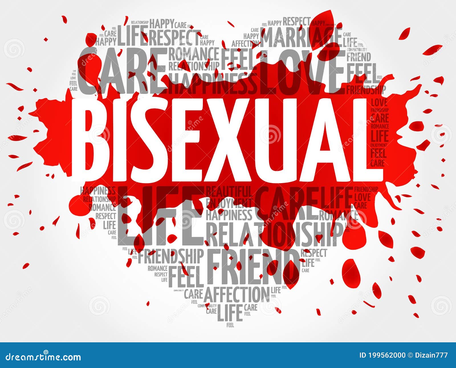 Bisexual Word Cloud Collage Stock Illustration - Illustration of equal ...