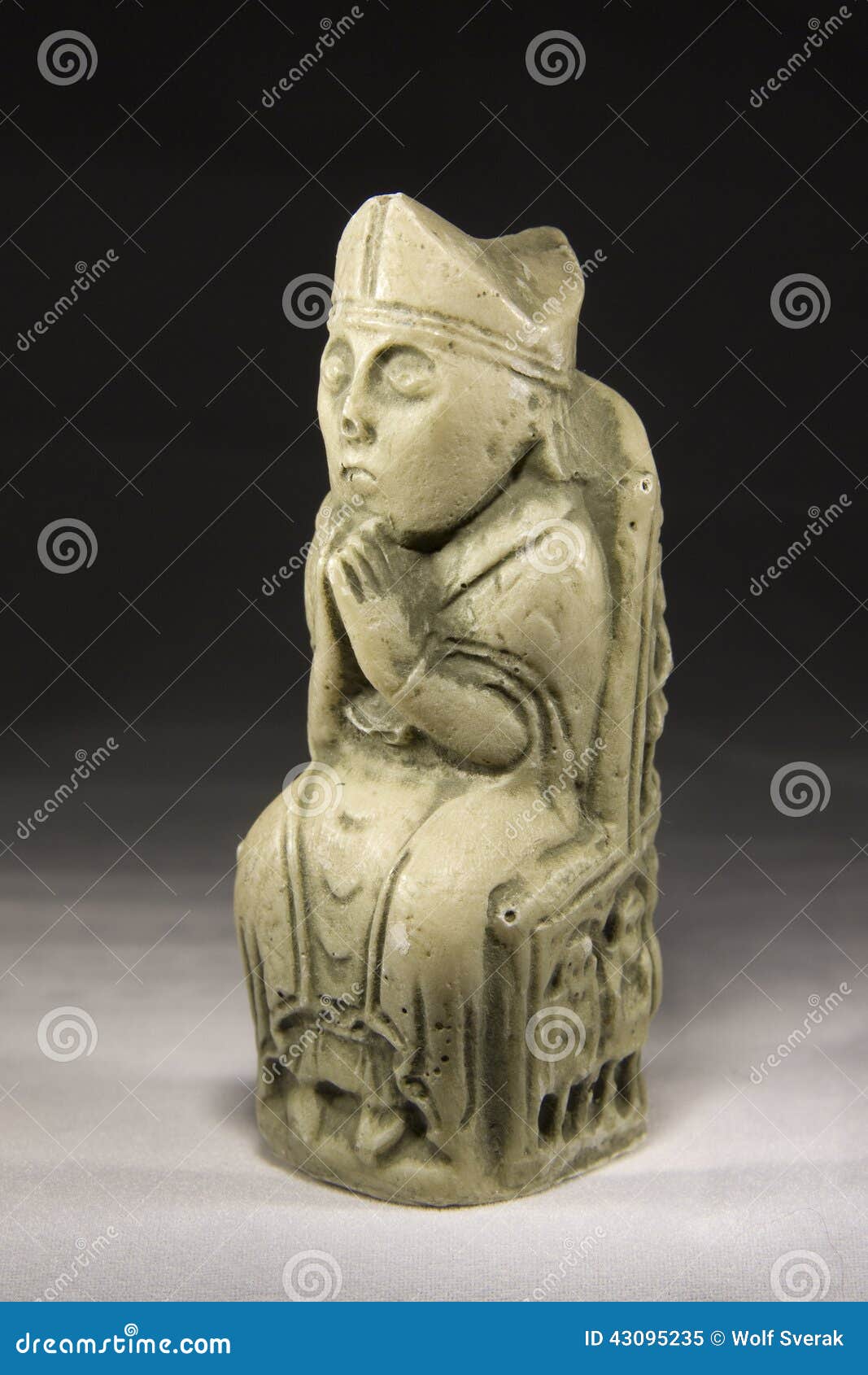 Bishop (Ancient Chess Piece) Stock Image - Image of competitive ...