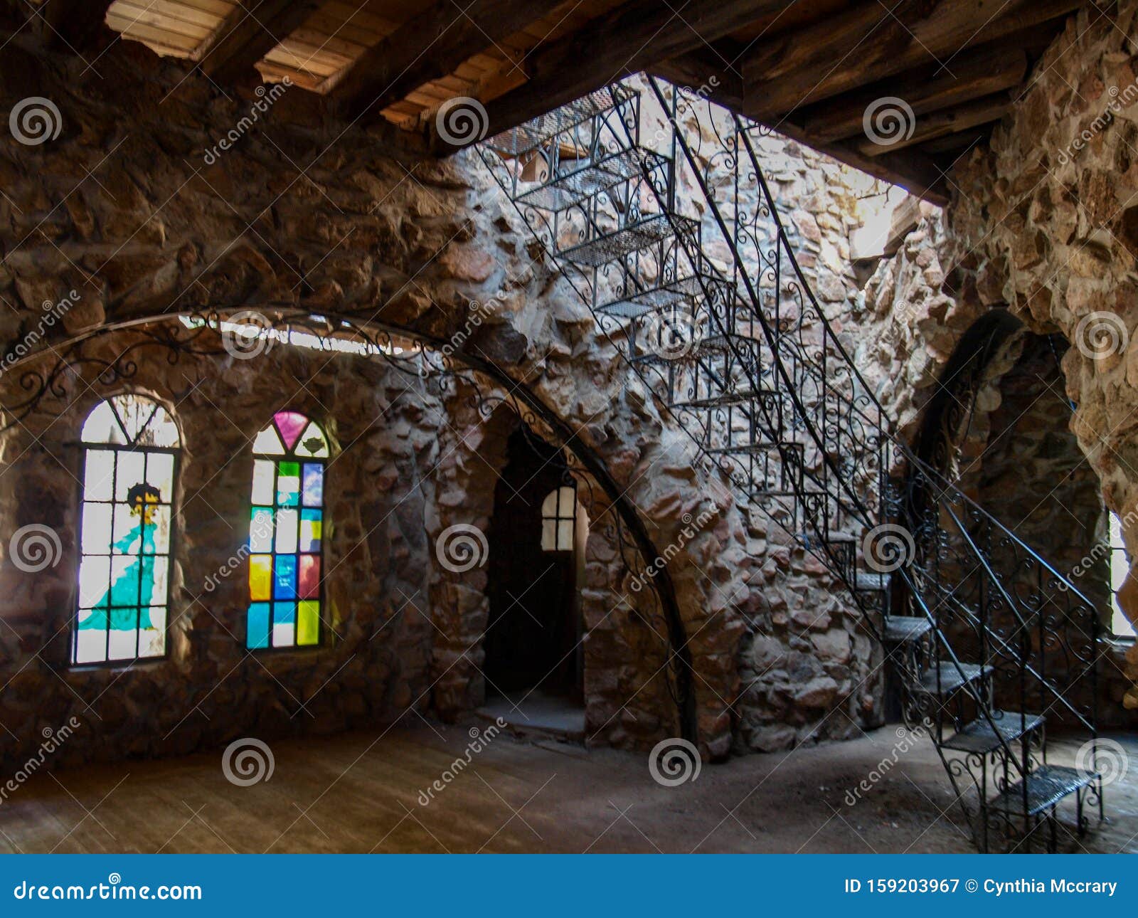 Bishop Castle in Colorado stock image. Image of stone - 159203967