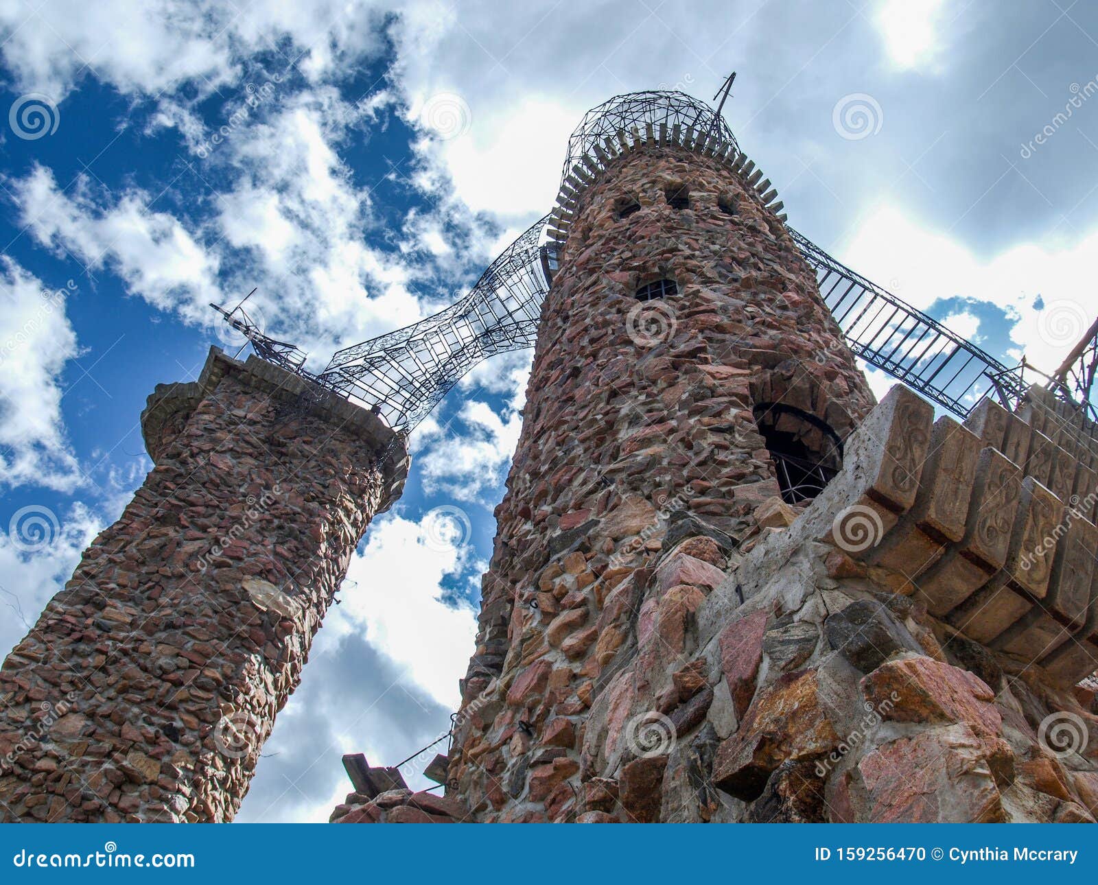 Bishop Castle in Colorado stock photo. Image of castle - 159256470