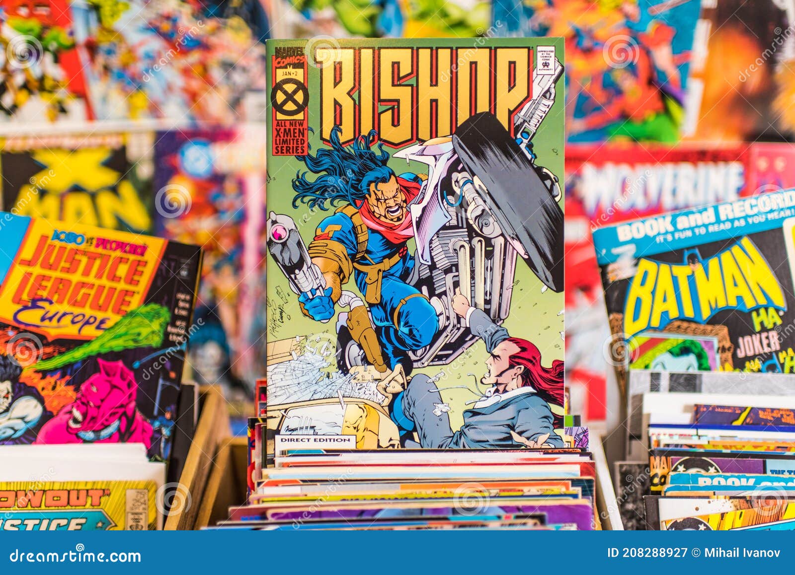 Bishop Comic Book for Sale in a Shop Editorial Photography - Image of ...