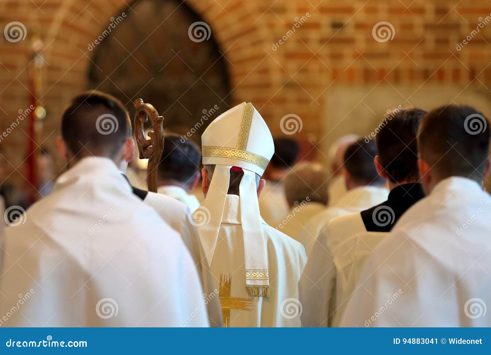 Bishop Goes To Mass in the Church Editorial Photo - Image of bishop ...