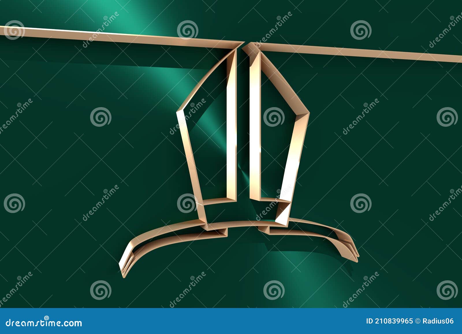 Catholic hat illustration stock illustration. Illustration of cloth ...