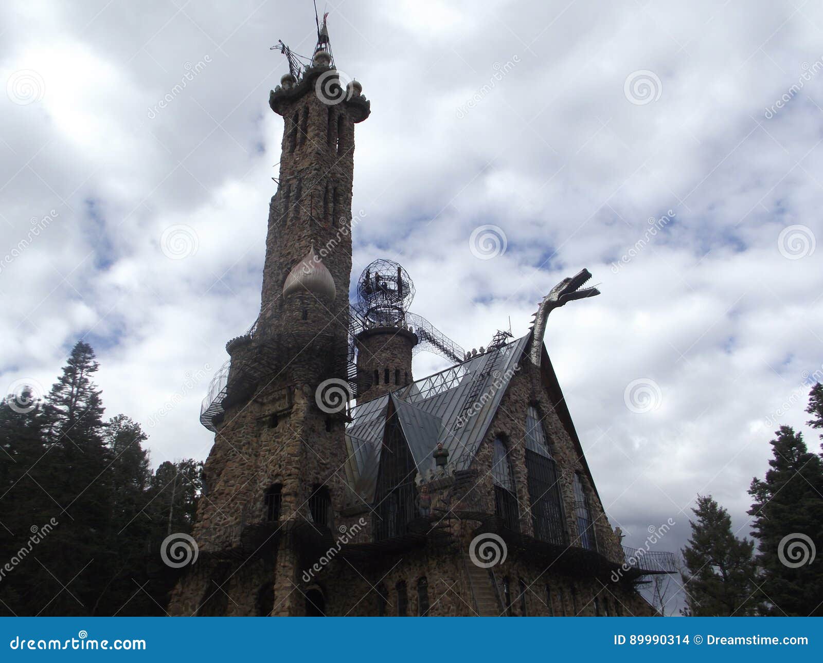 Bishop`s Castle stock photo. Image of travel, colorado - 89990314