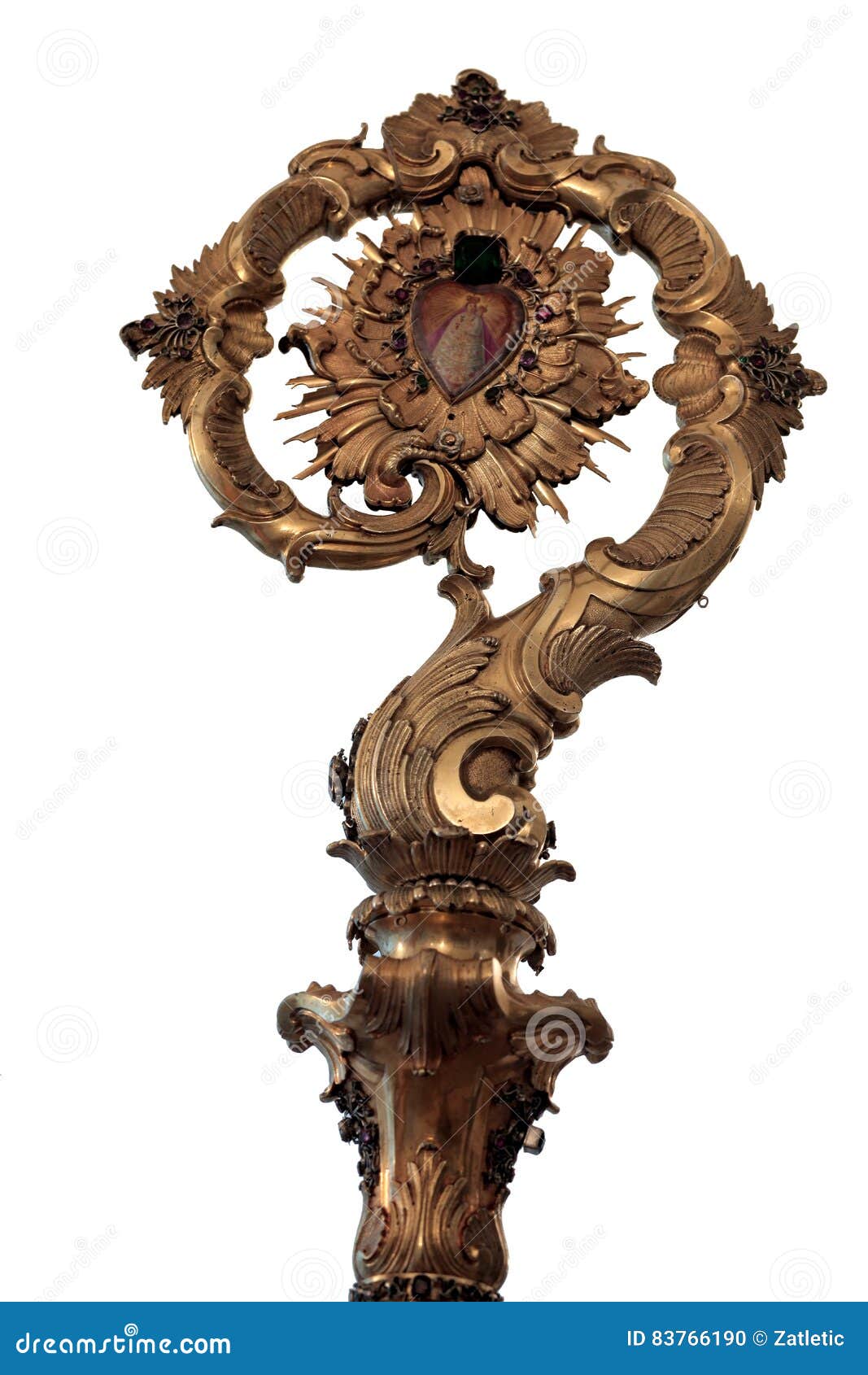 Bishops crosier stock photo. Image of golden, crozier - 83766190