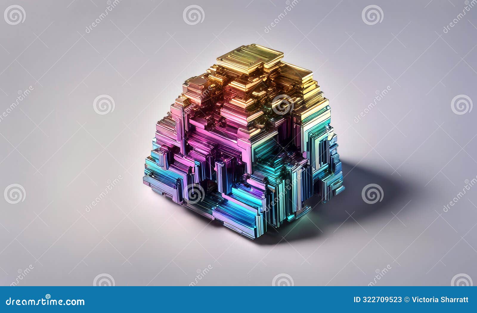 Cube With Bismuth Number 83 Periodic Table Stock Image | CartoonDealer ...