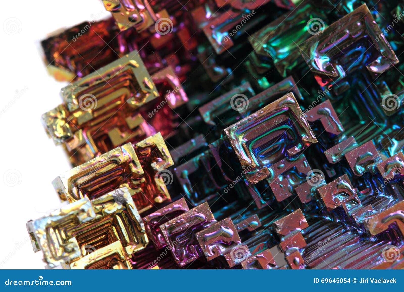 Bismuth - Rainbow Metal Texture Stock Photography | CartoonDealer.com ...