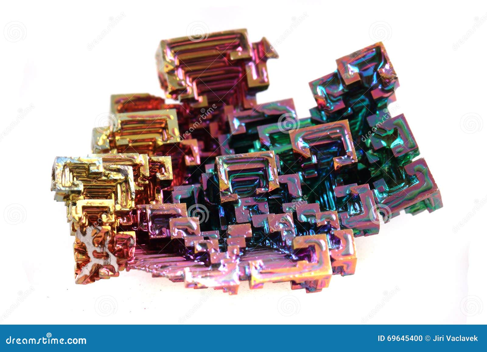 Bismuth - Rainbow Metal Texture Stock Photography | CartoonDealer.com ...