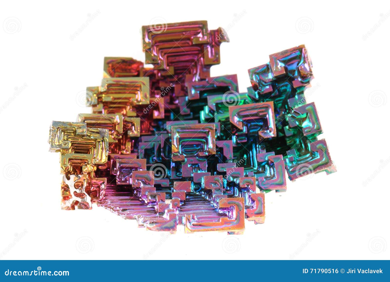 Bismuth - Rainbow Metal Texture Stock Photography | CartoonDealer.com ...