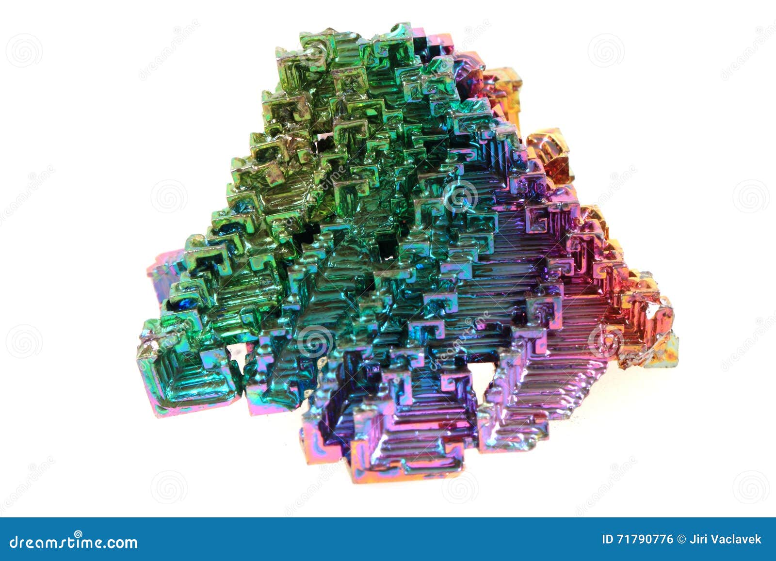 Bismuth - Rainbow Metal Texture Stock Photography | CartoonDealer.com ...