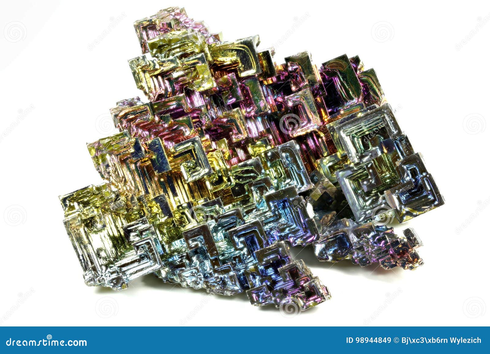 Bismuto imagen de archivo. Imagen de bismuto, mineral - 98944849