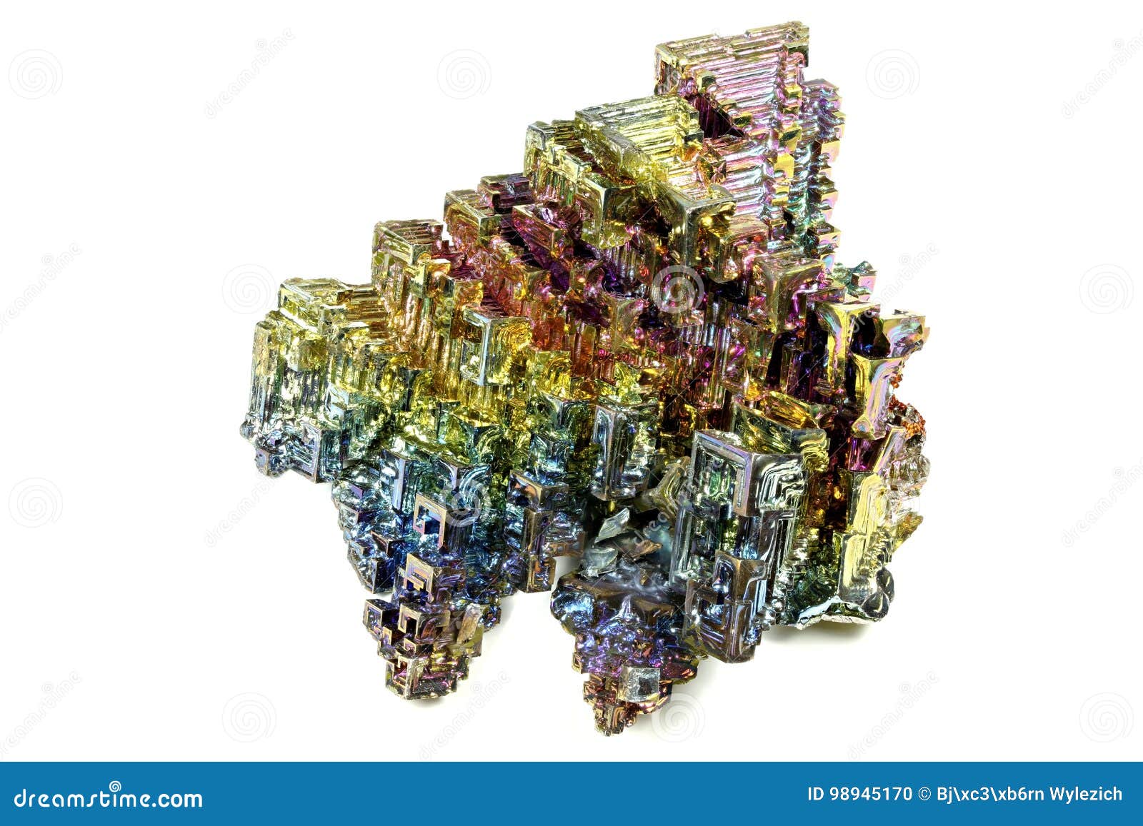 Bismuto foto de archivo. Imagen de vector, pesado, industrial - 98945170