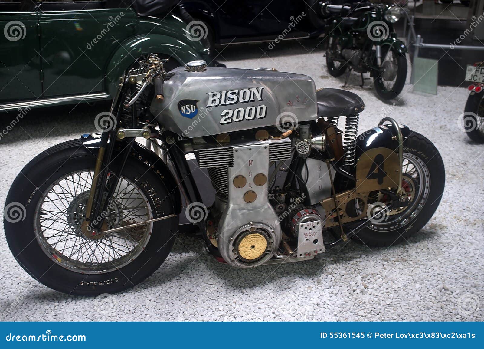 Bison 2000 De NSU - Musée Sinsheim Image éditorial - Image du machine ...