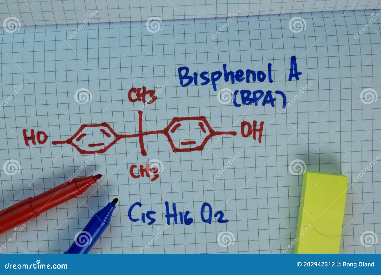 Bisphenol A Molecular Structure, 3d Model Molecule, Bpa, Structural ... Bisphenol A Molecular Structure, 3d Model Molecule, Bpa, Structural ...