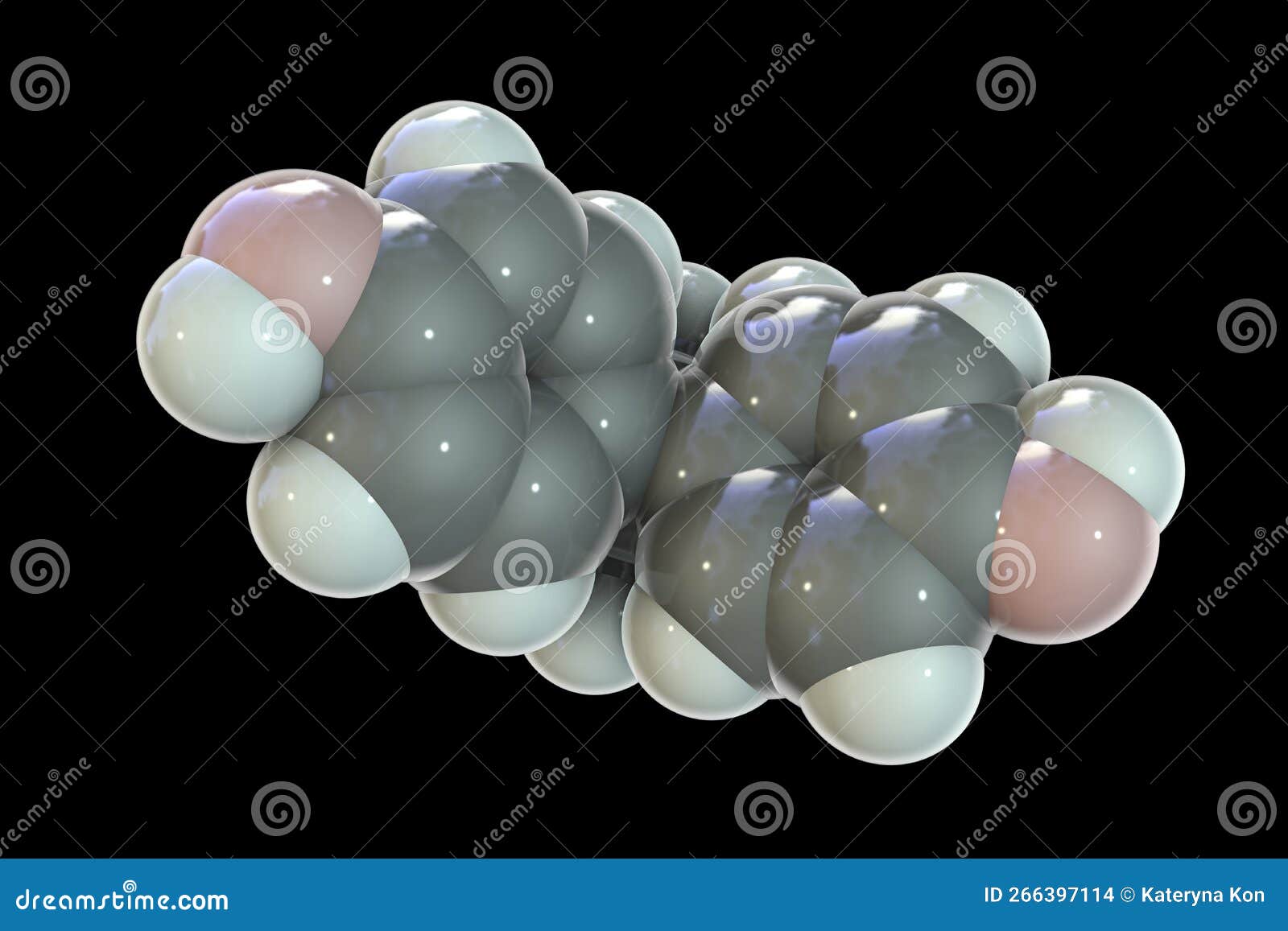 Bisphenol A BPA Molecule. Structural Chemical Formula And Molecule ...