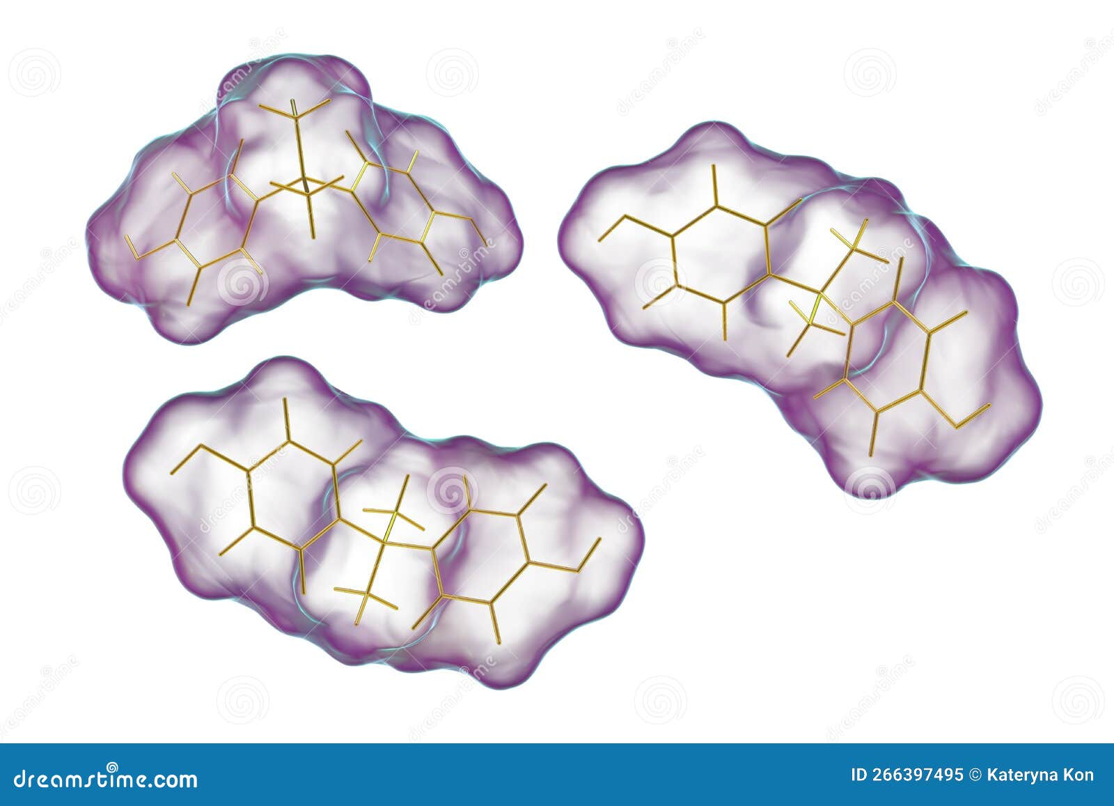 Bisphenol A BPA Molecule. Structural Chemical Formula And Molecule ...