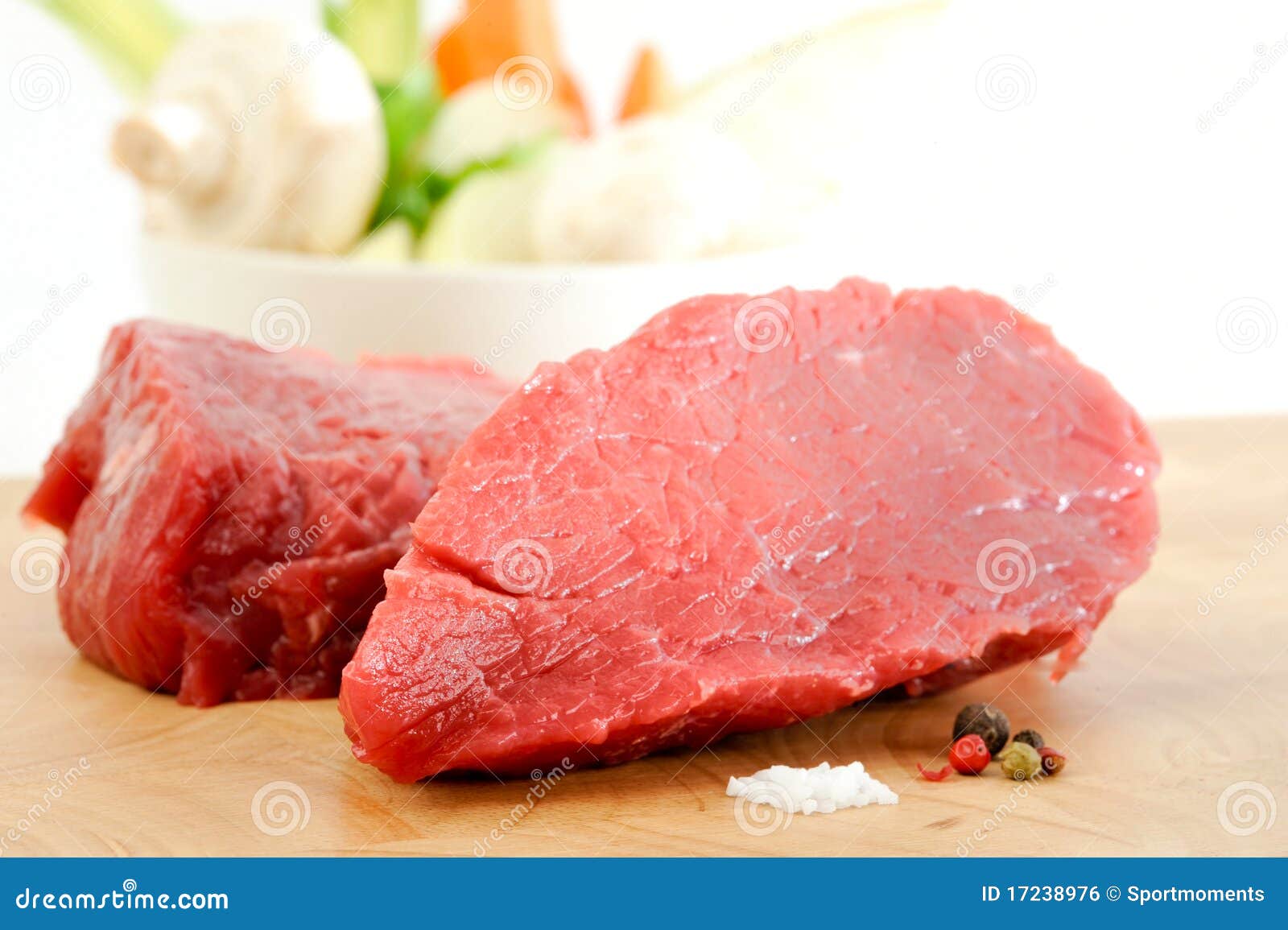 Bistecca di groppa fotografia stock. Immagine di cottura - 17238976