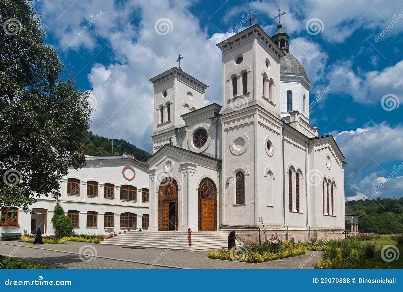 Bistrita Monastery, Romania Stock Photo - Image of architecture, europe ...