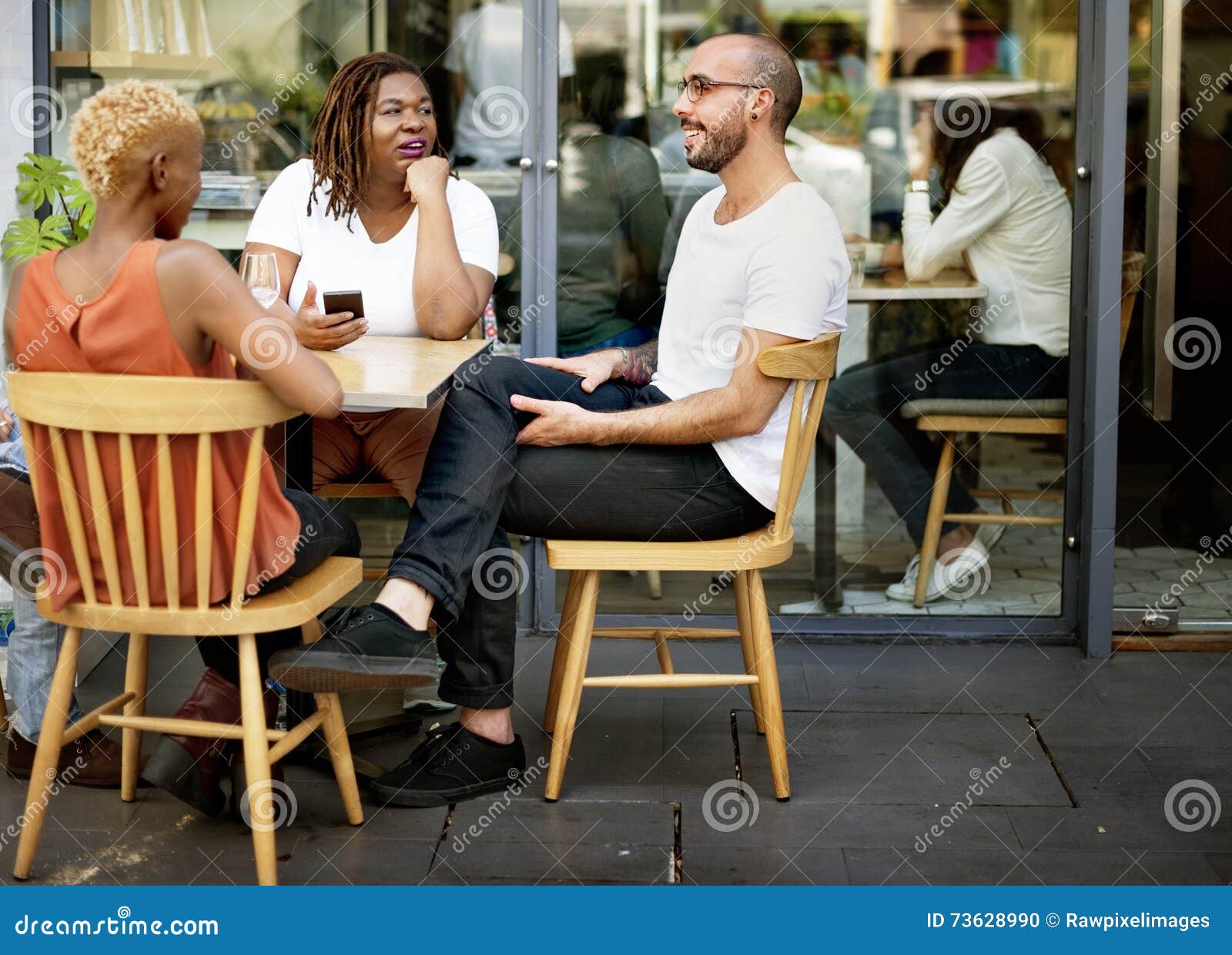 Bistro Cafe Coffee Contemporary Relaxing Resting Concept Stock Photo ...