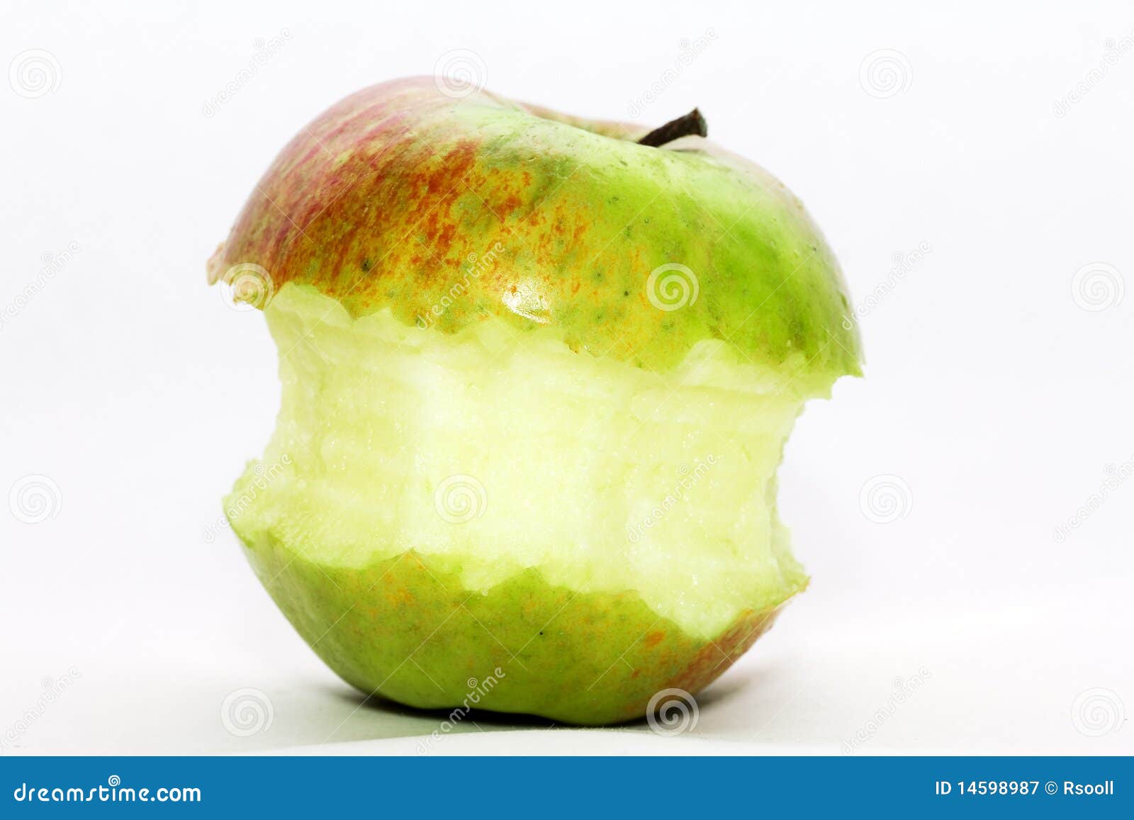 Bit from an apple stock image. Image of coloured, manufacture - 14598987