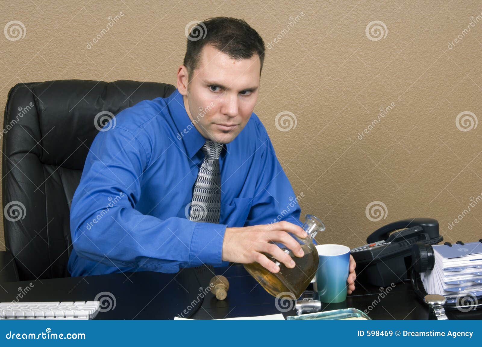 A bit of bite stock image. Image of stress, working, alcohol - 598469