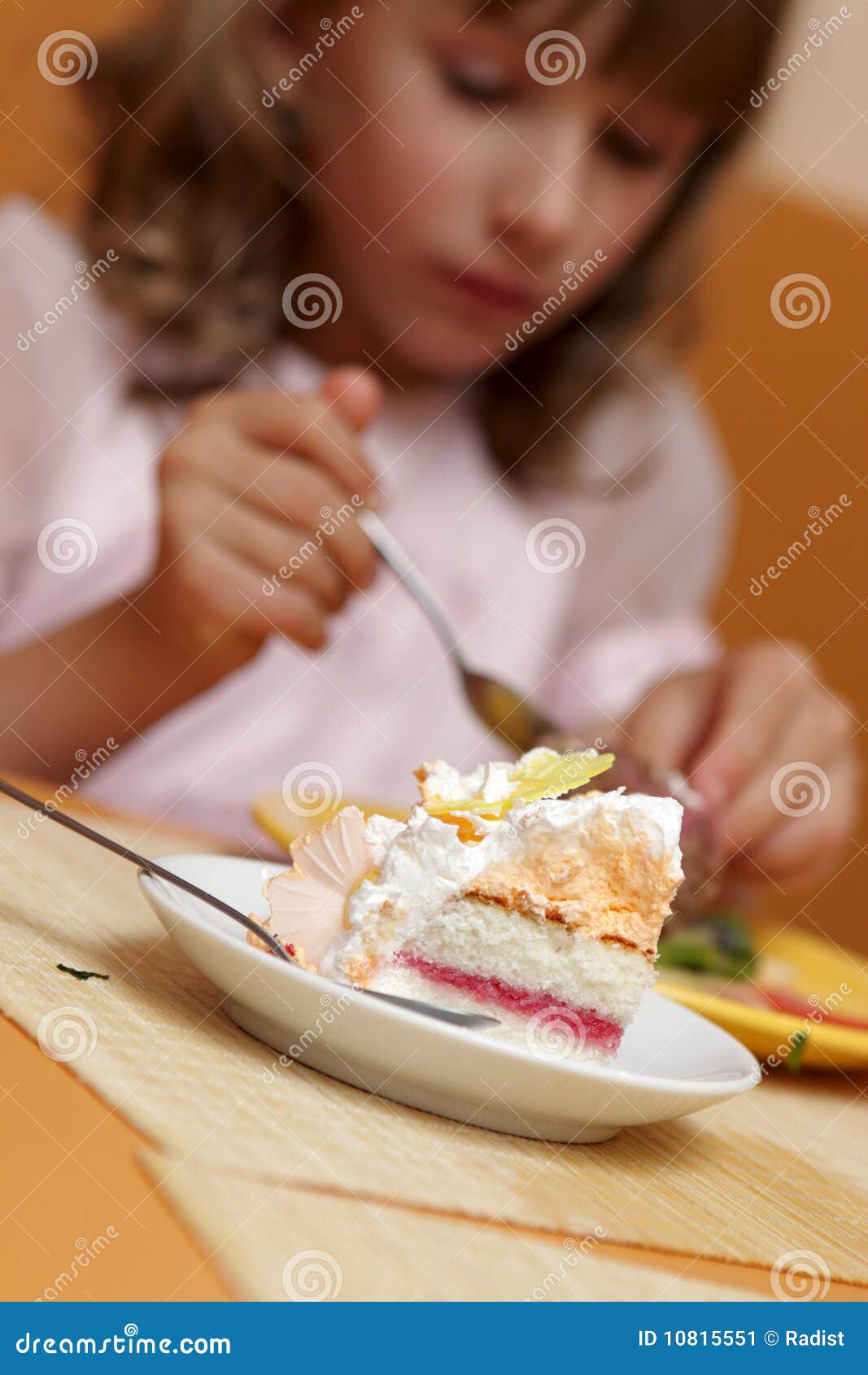 Bit of cake stock image. Image of party, dessert, indoors - 10815551