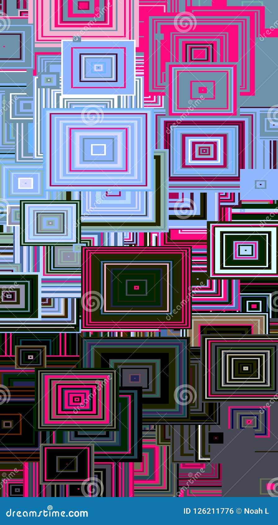 8 bit cubes stock illustration. Illustration of white - 126211776