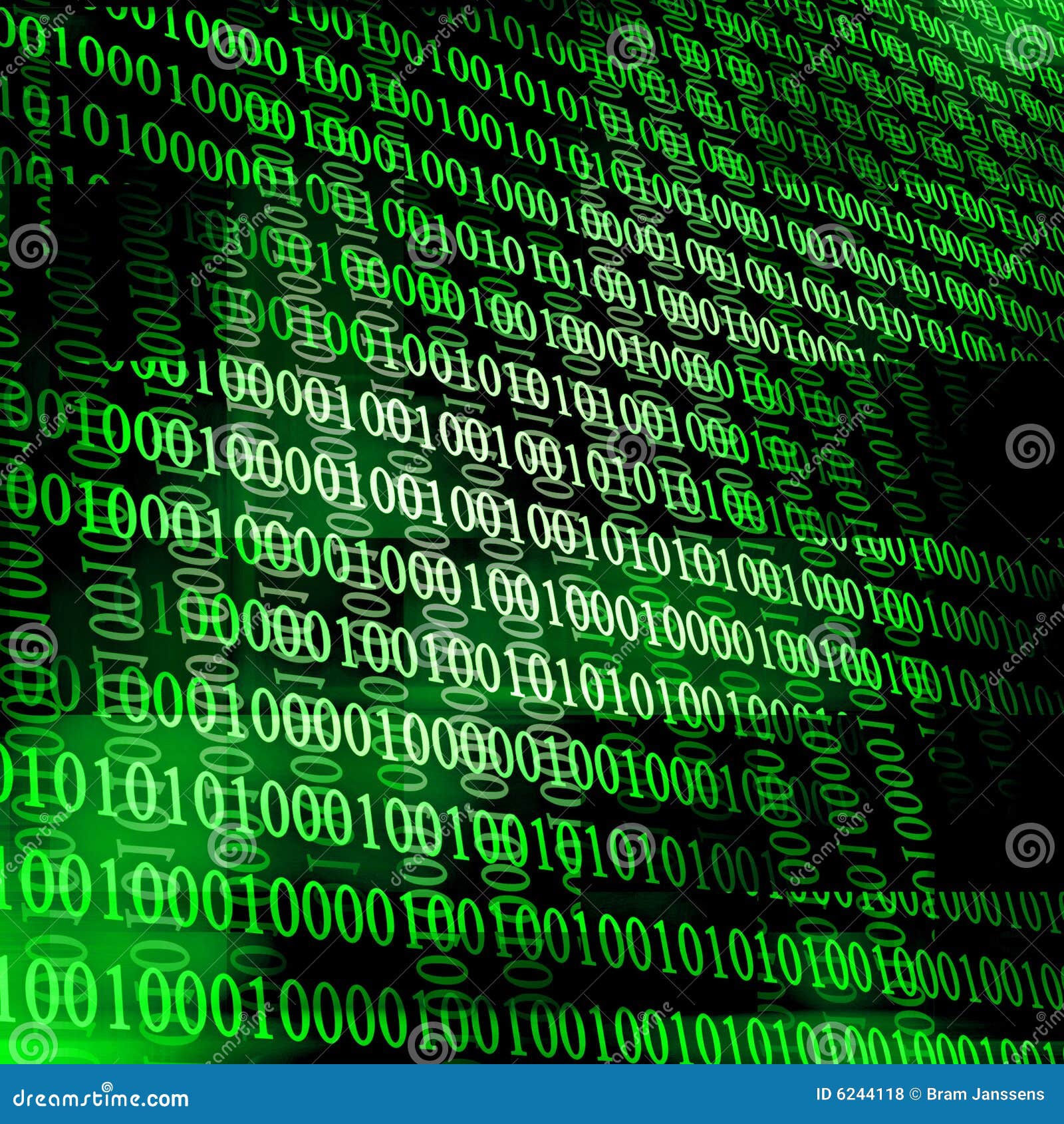 Bit e byte illustrazione di stock. Illustrazione di cifre - 6244118