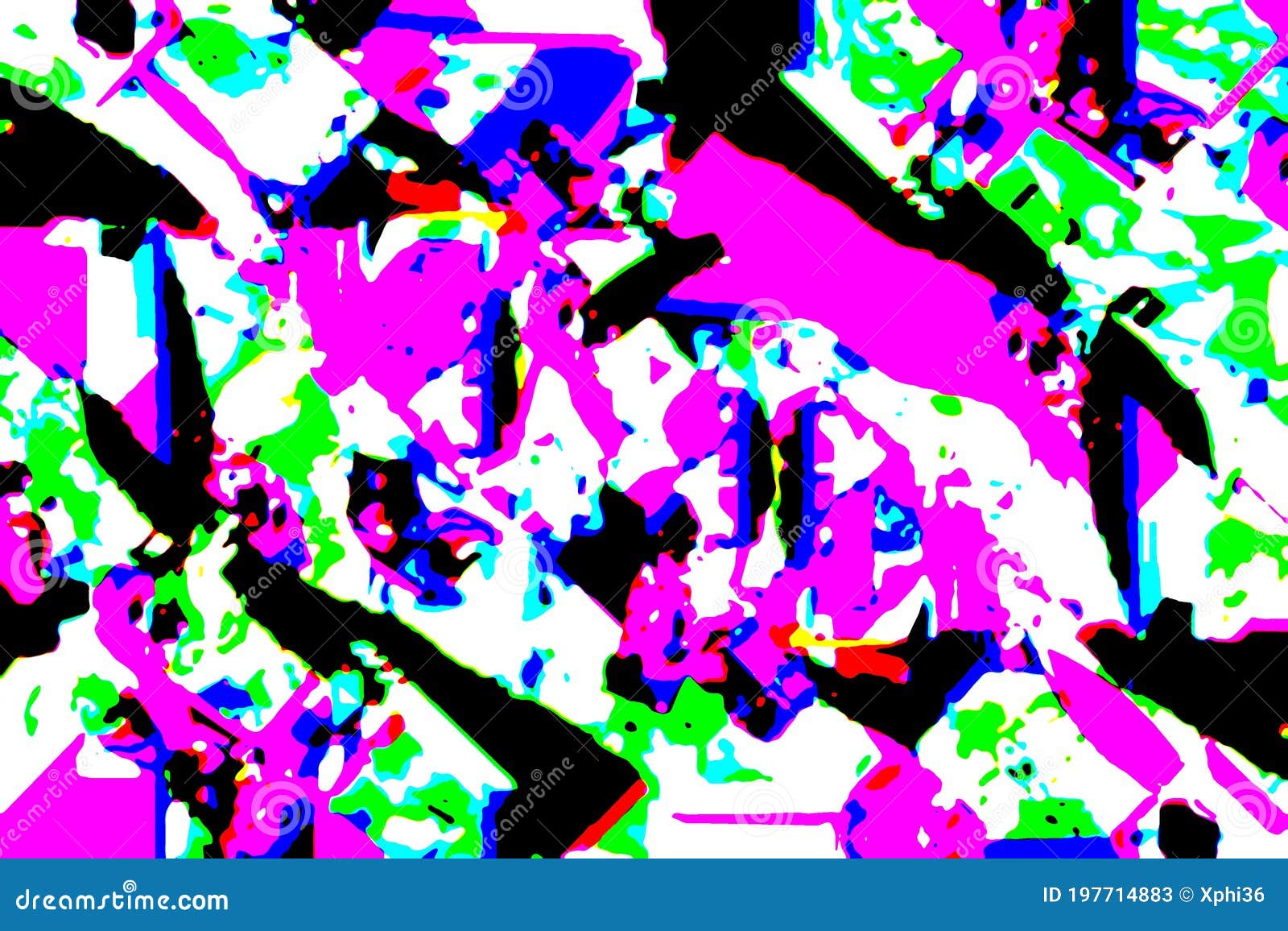 8-bit Flat Color, Retro Gaming, Computer Data Noise. Simple 16-bits ...