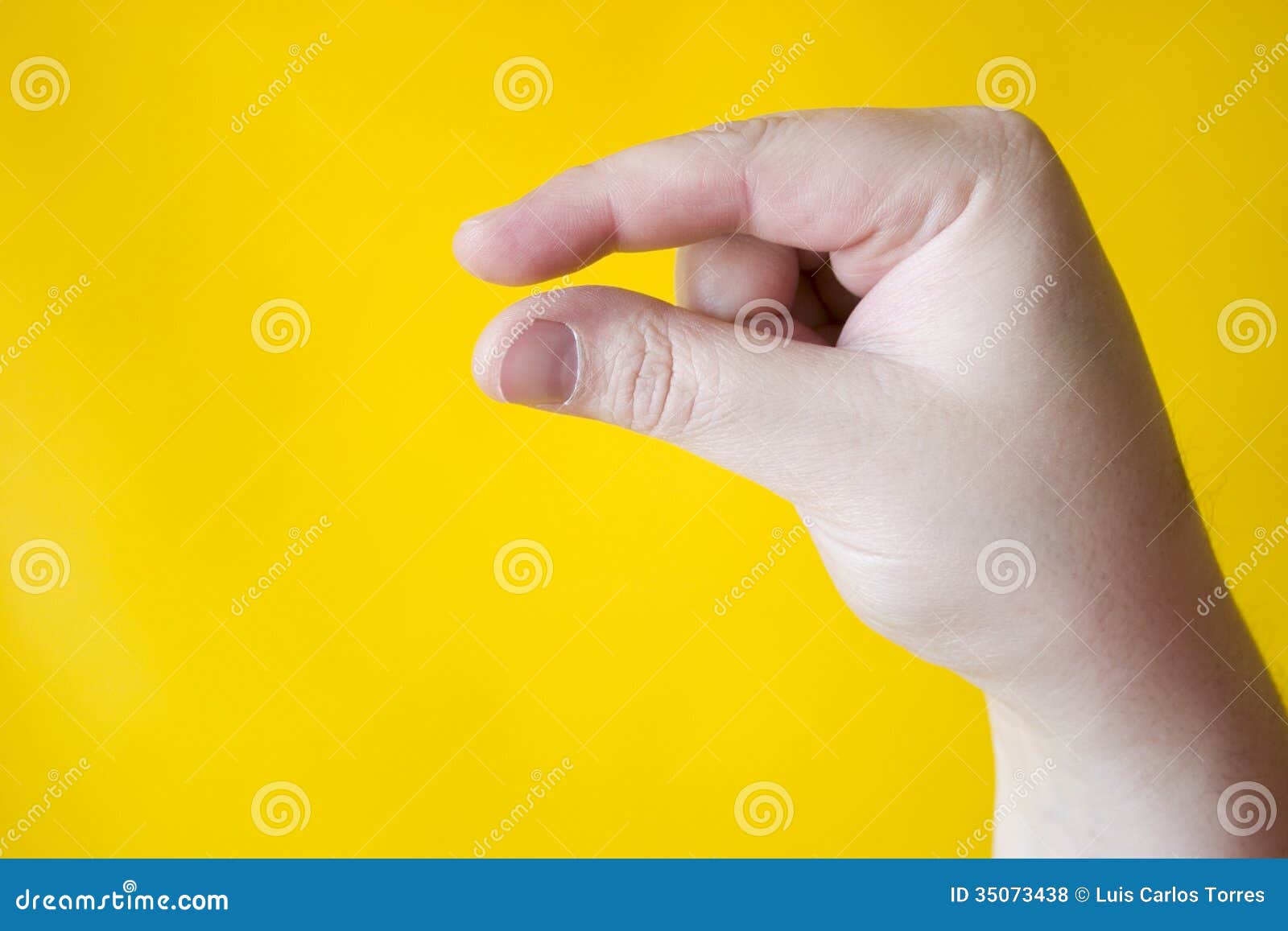 Bit - Hand signal stock photo. Image of sign, language - 35073438