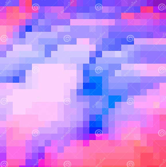 8-bit Pixel Abstract Vector Backdrop Background Concept Stock Vector ...