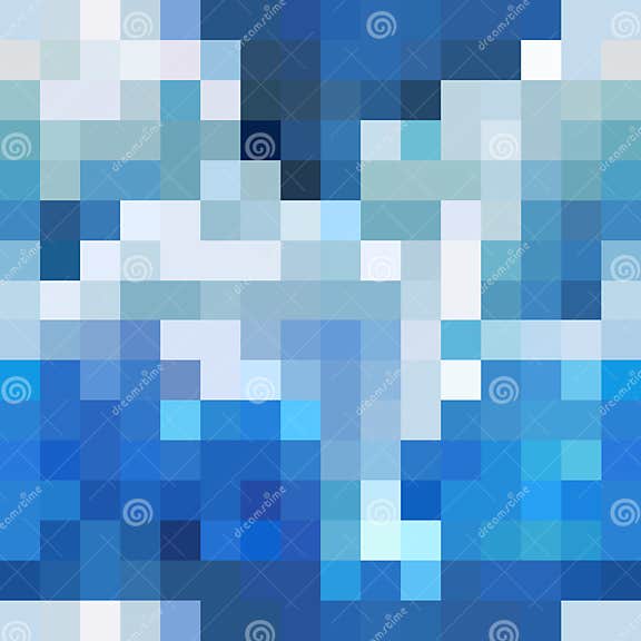 8-bit Pixel Abstract Vector Seamless Backdrop Background Stock Vector ...