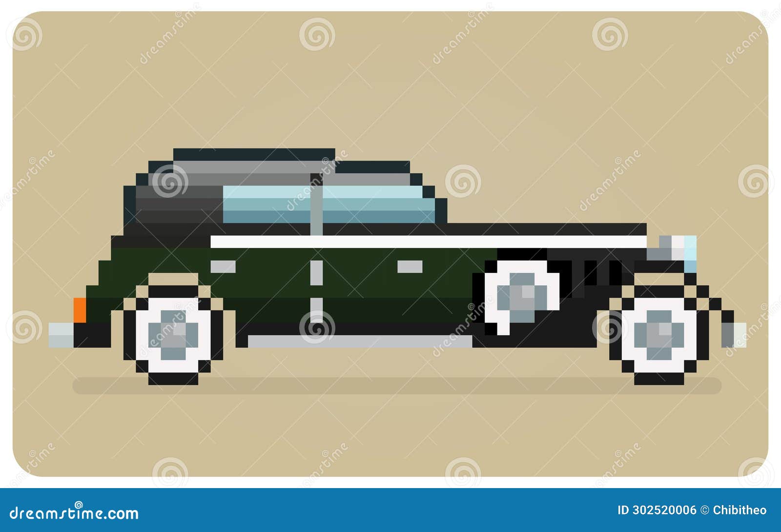 Pixel Art Classic Radio For Game Vector Illustration | CartoonDealer ...
