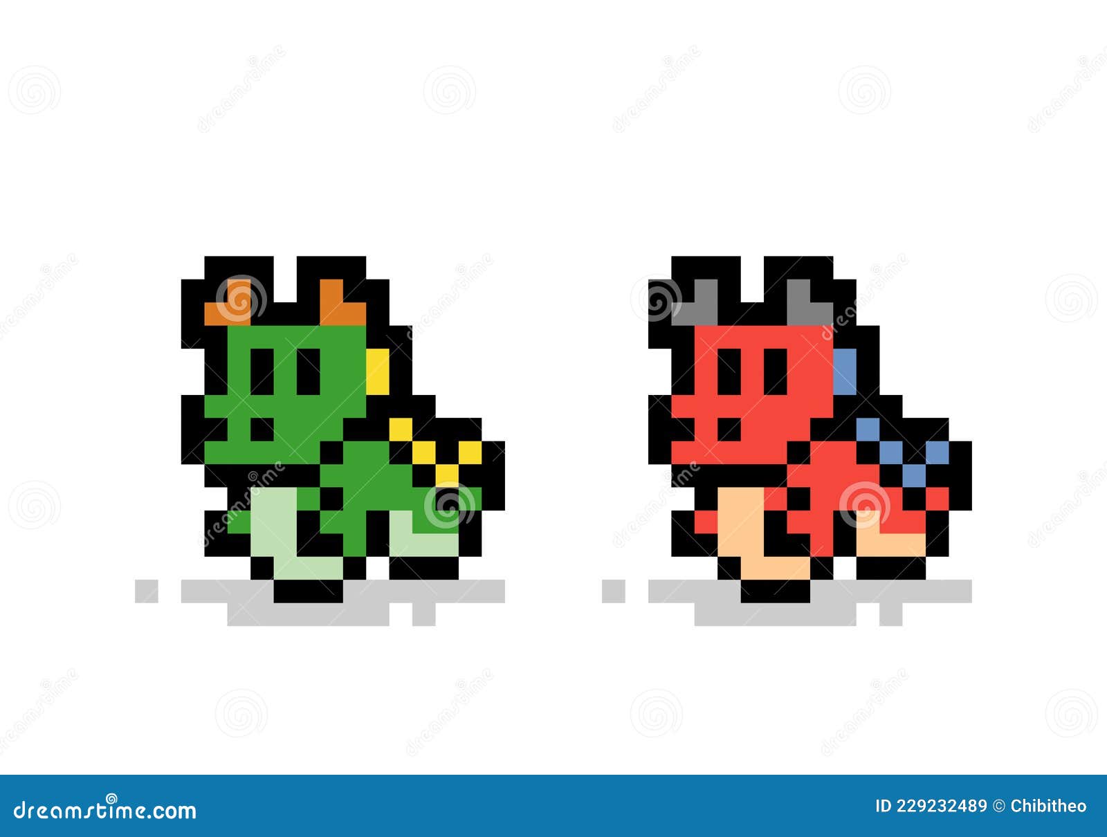 Pixel Art Dragon Eye Royalty-Free Stock Photography | CartoonDealer.com ...