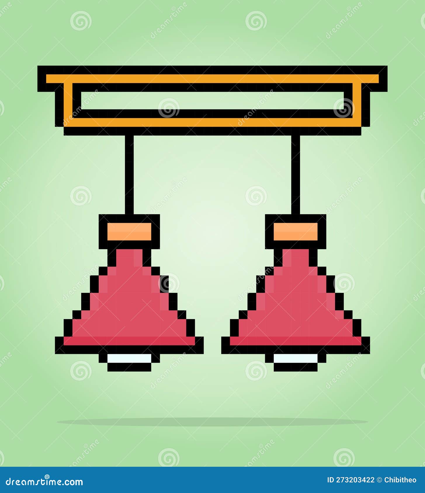 Pixel Art Kitchen Set With Stoves Refrigerators And Cabinets. Royalty ...