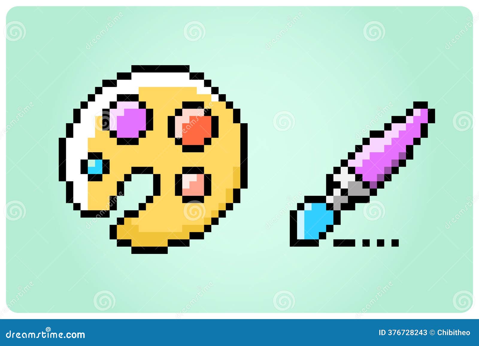 Paint Tool Vector Icon Set. Roller Painter Icons. Paintbrush Vector ...