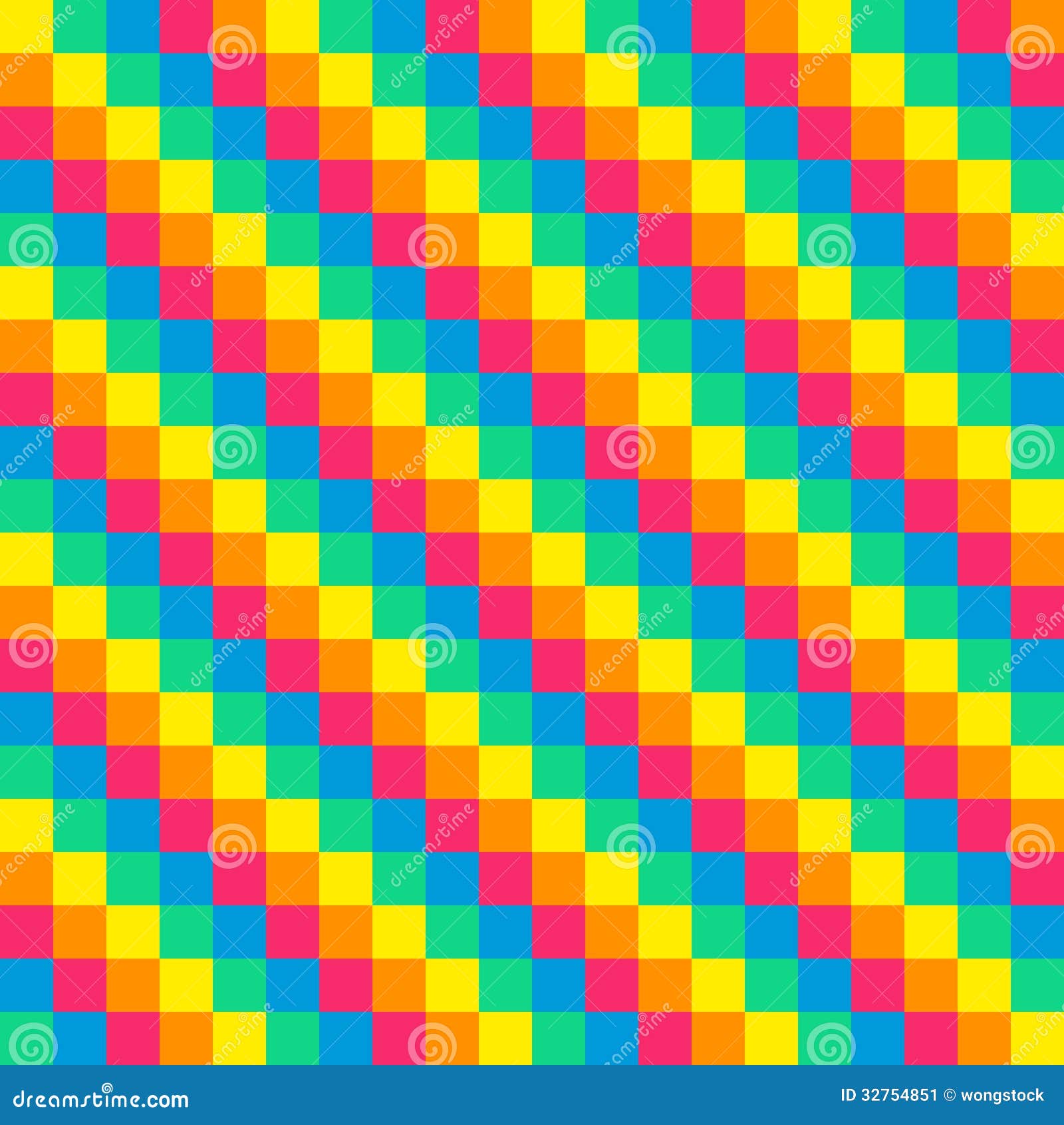 8-bit Seamless Diagonal Rainbow Background Tile Stock Image - Image ...