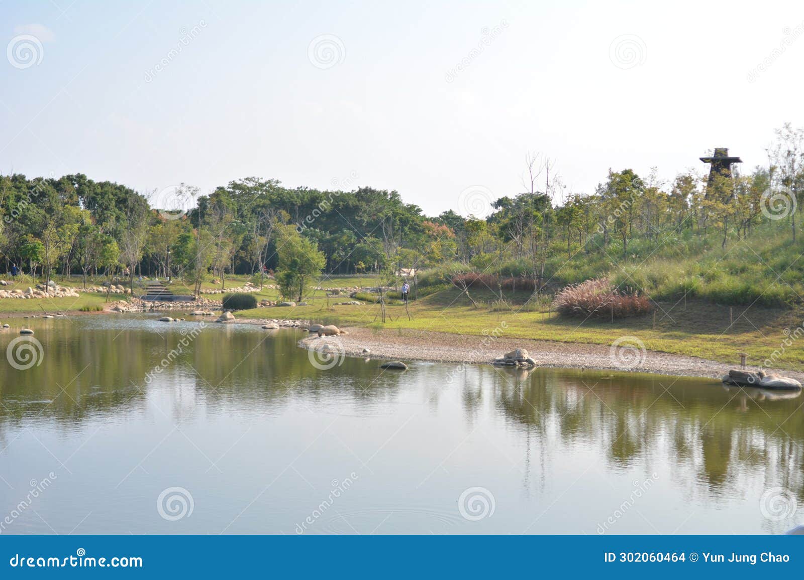 Bitang Natural Ecological Park with Water Conservancy Irrigation and ...
