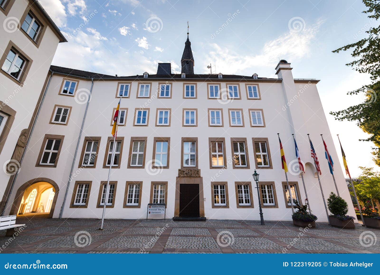 Bitburg germany cityscape stock image. Image of rheinland - 122319205