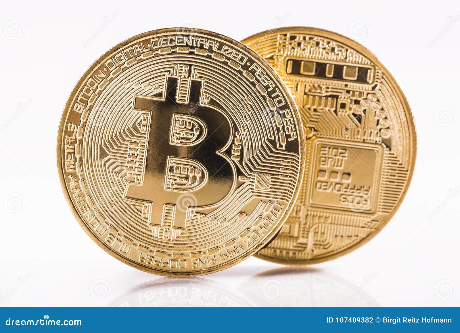 Bitcoin foto de archivo. Imagen de divisa, internet - 107409382