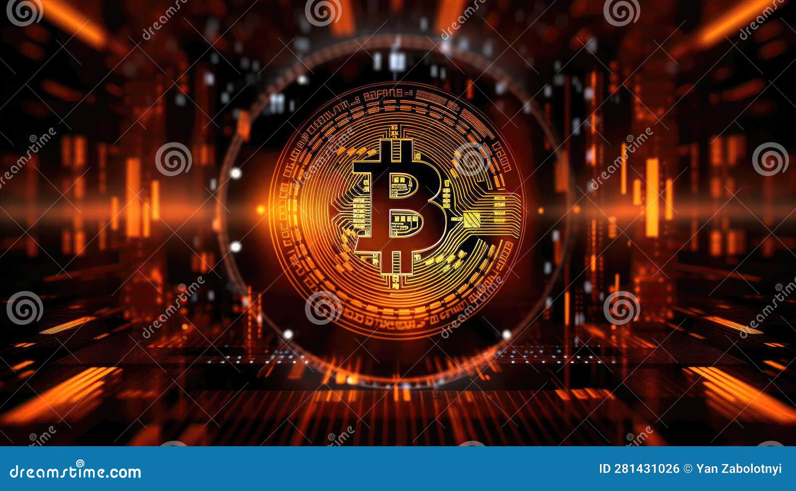 Bitcoin Big Data Cybersecurity Conceptual Background Orange Black ... Bitcoin Big Data Cybersecurity Conceptual Background Orange Black ...